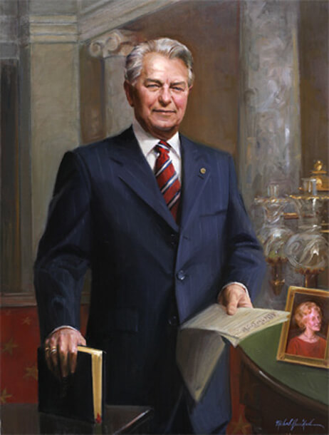 Senator Robert Byrd Played Fiddle On Hee Haw - chimesfreedom
